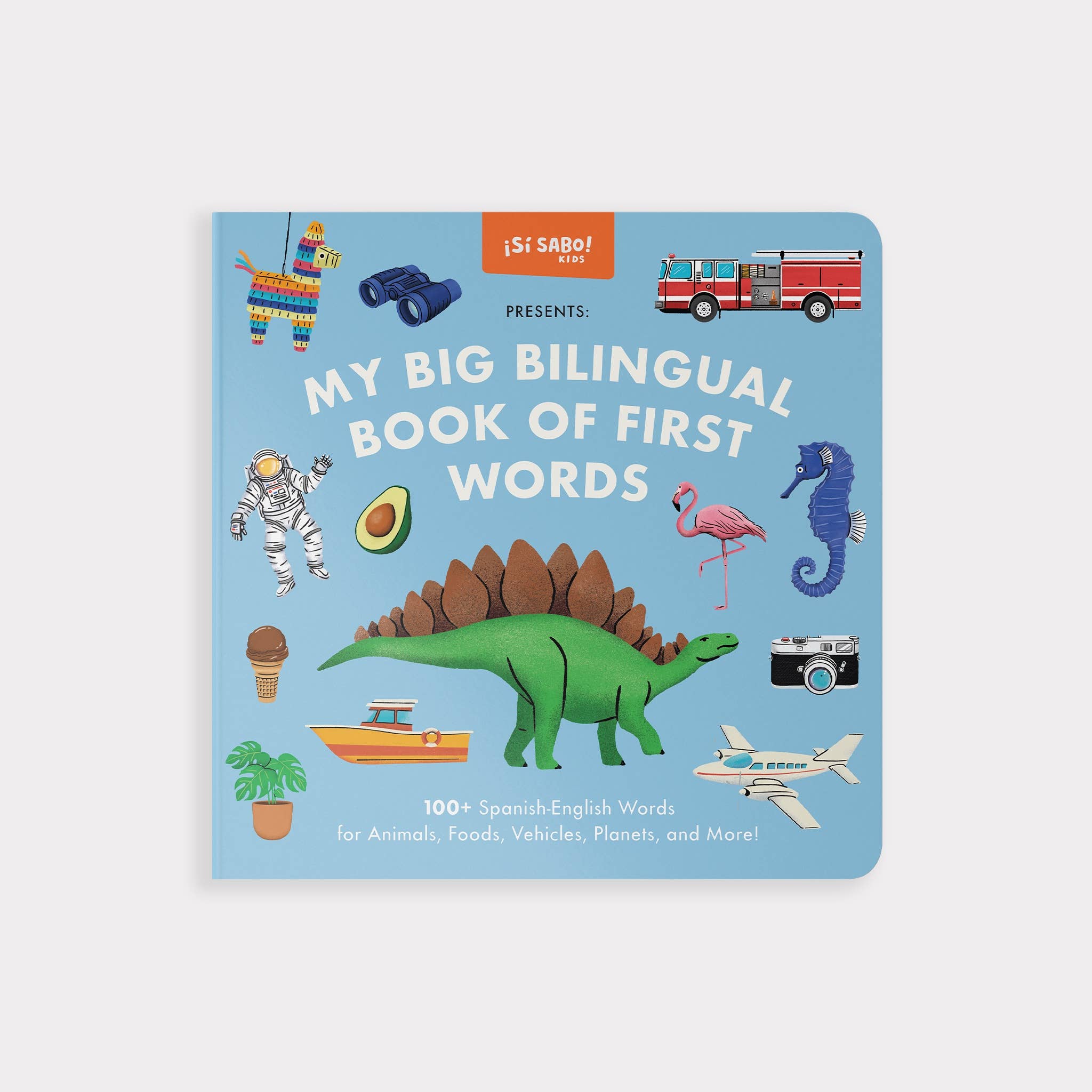 Blue Star Press - My Big Bilingual Book of First Words (English & Span ...