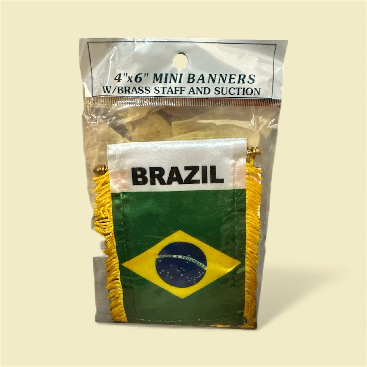 Brazil mini banner – Mercado de la Raza