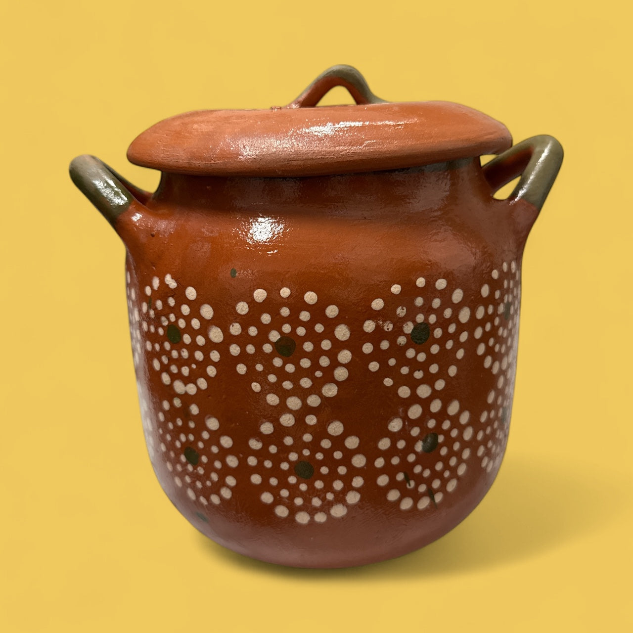 Olla Frijolera de Barro, 4 lts – Mercado de la Raza